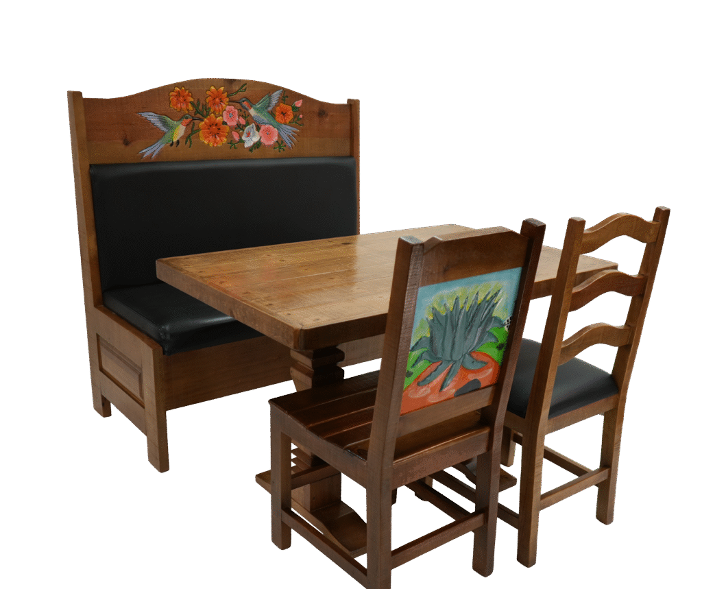Booth (Butaca 4 plazas) – CASA MADERA MÉXICO